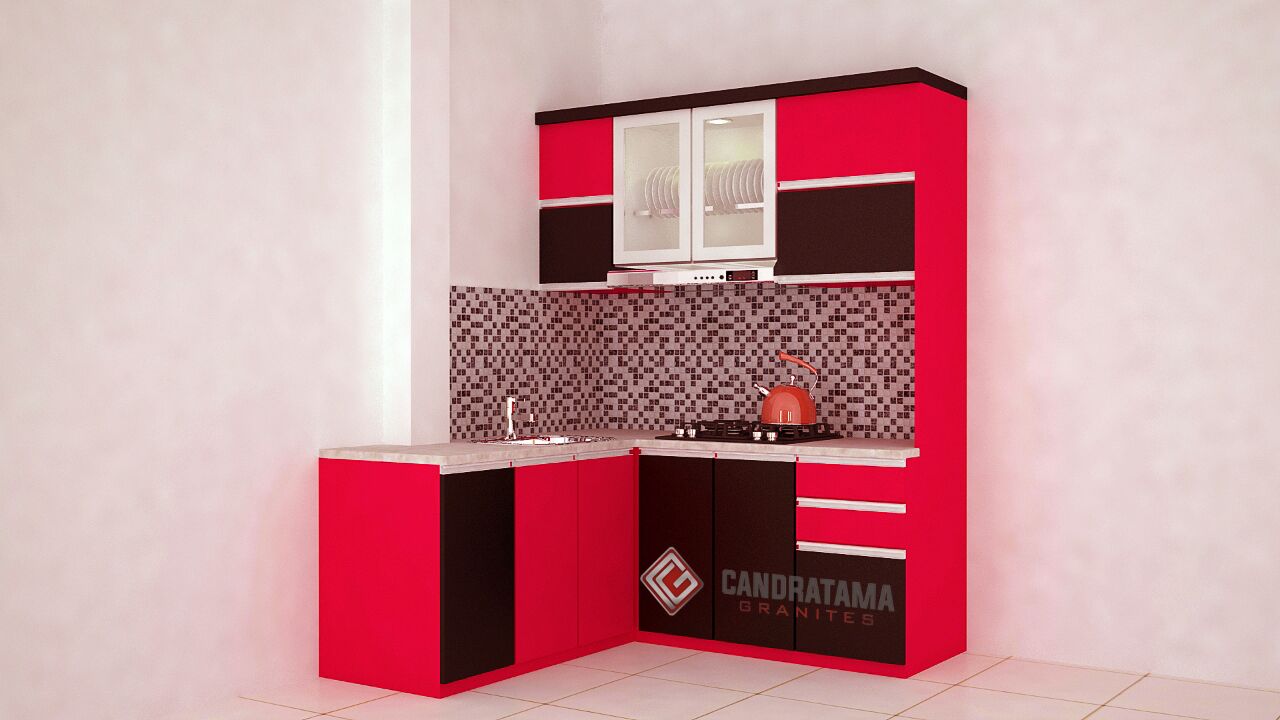 KITCHEN SET DAPUR MINIMALIS MEMBUAT TAMPILAN MENARIK