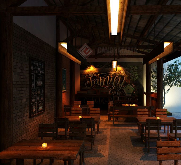 MAU CAFE TAMPAK MENARIK??? GUNAKAN DESAIN CAFE MINIMALIS