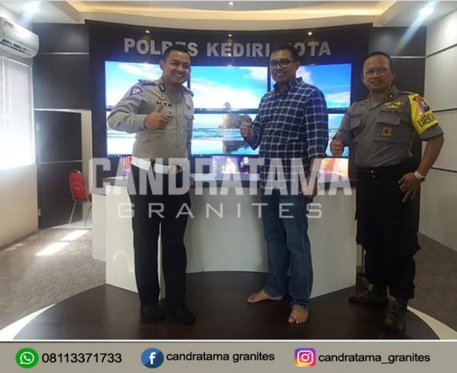 Interior Kantor 2018 Ruang Command Center Polres Kediri Kota
