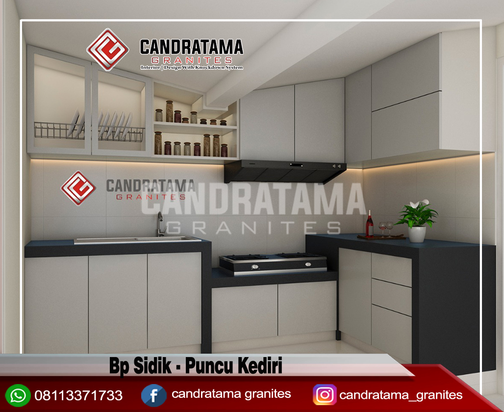 Kitchen Set Dapur Minimalis - Kitchen Set Kediri Jawa Timur