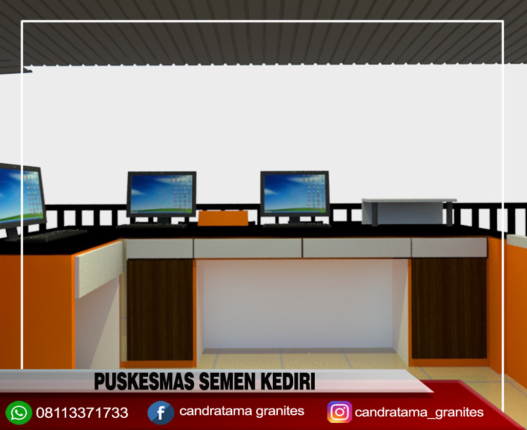 Desain Meja Pelayanan Puskesmas Kediri 08113371733