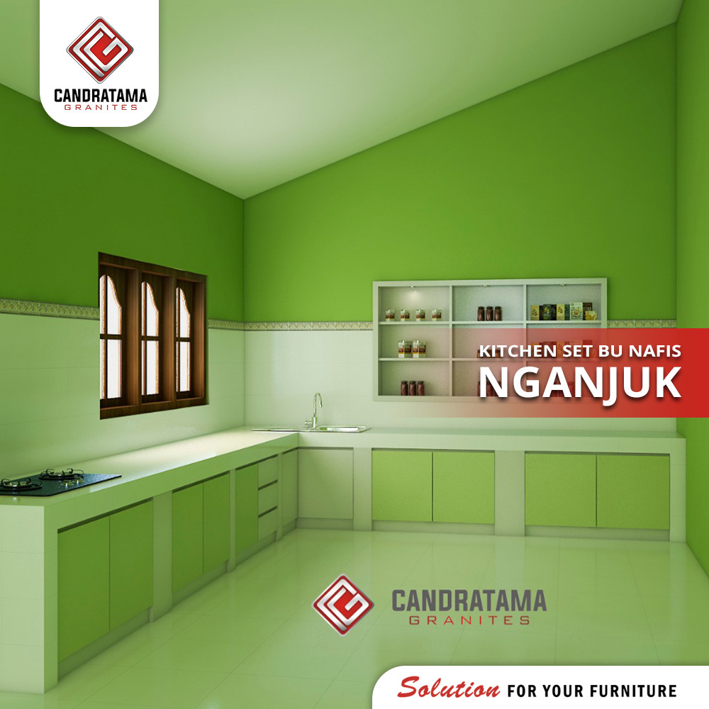 INTERIOR KITCHEN SET BU NAFIS, NGANJUK