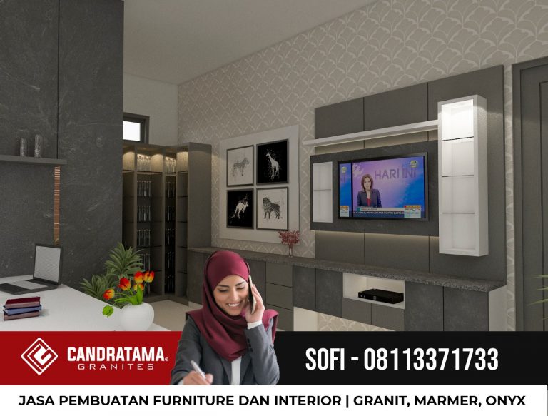 Harga Desain Backdrop Resepsionis Kantor Kediri - JASA DESAIN INTERIOR ...