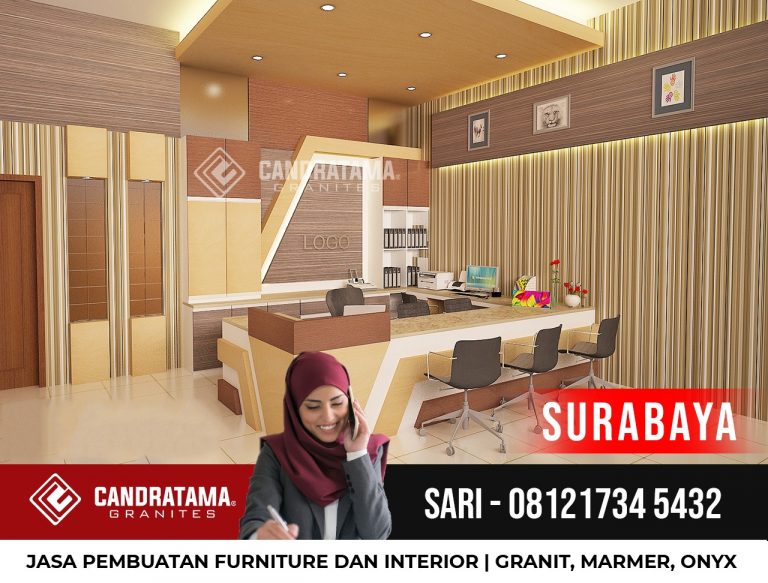 Desain Ruang Pelayanan Instansi - Interior Kantor Surabaya