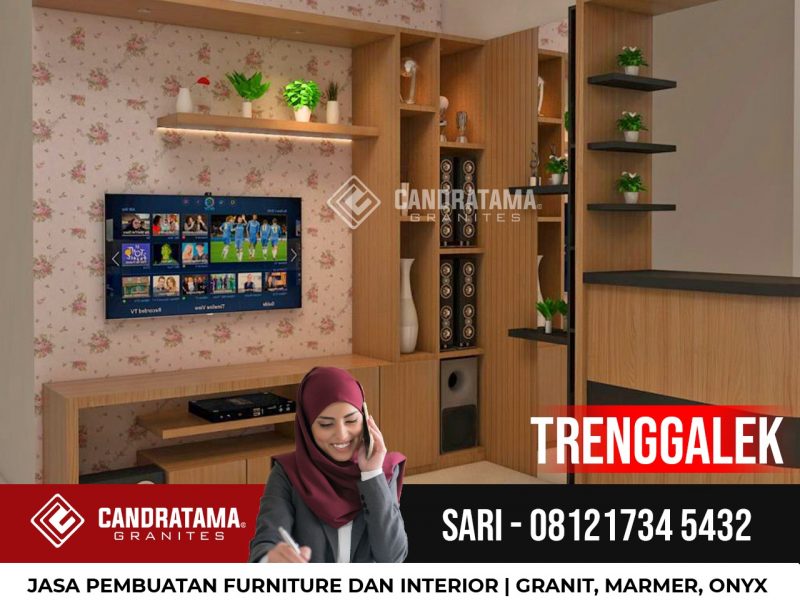 Backdrop Resepsionis Kantor Minimalis Trenggalek,Kediri 0812 1734 5432