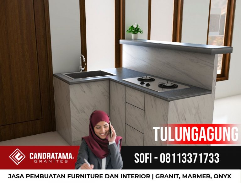 Pembagian Kabinet pada Kitchen Set Tulungagung
