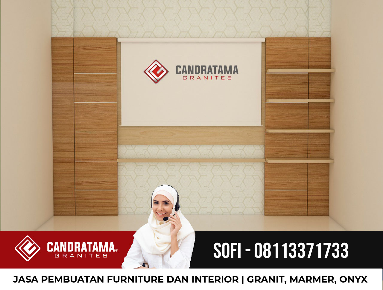 Harga Interior Kantor dengan HPL dan Duco Blitar