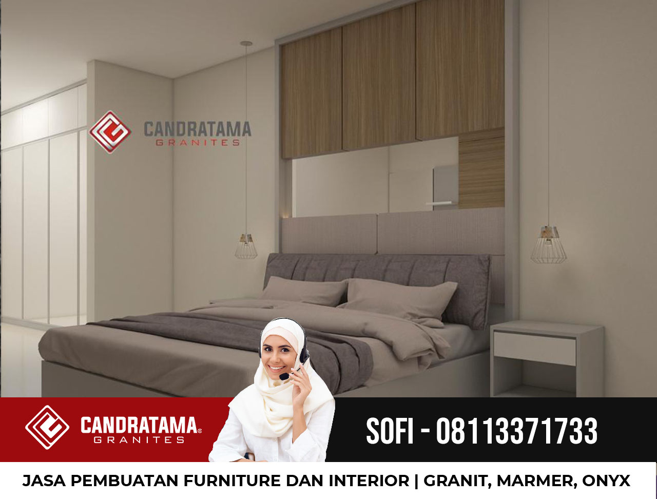 Interior Kamar Malang - Desain Modern Banyak Pilihan