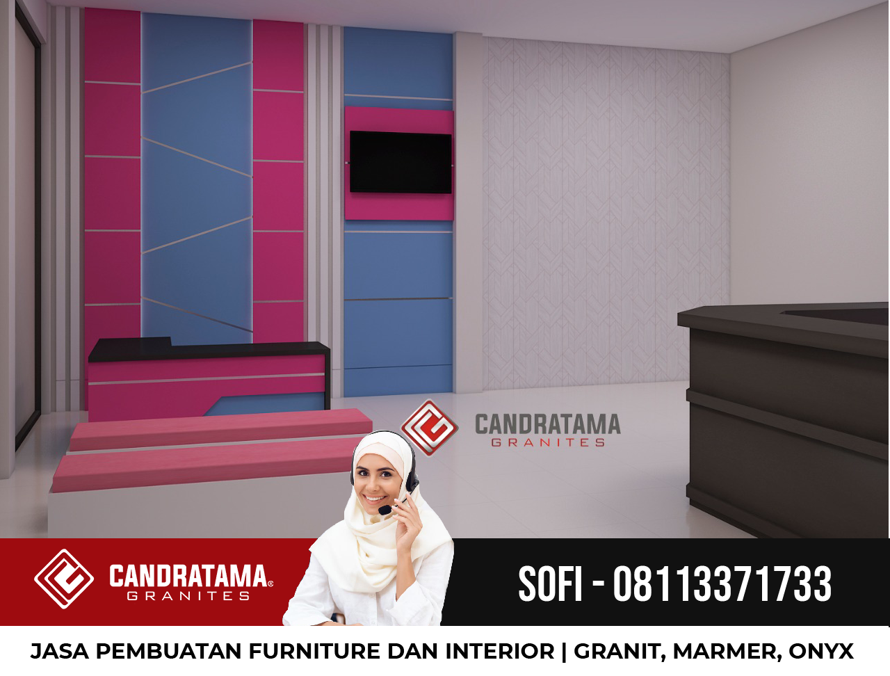 Harga Interior Kantor dengan HPL dan Duco Ponorogo